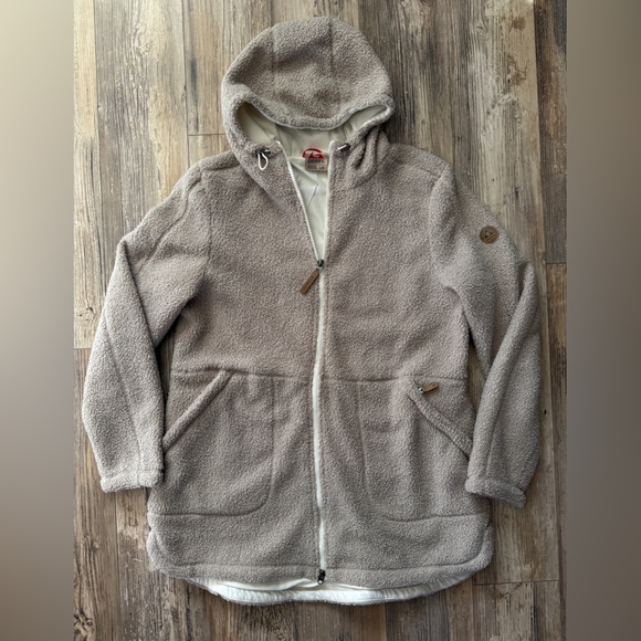 Gerry Weber | Jackets & Coats | Gerry Womens Beige Teddy Fleece Jacket ...
